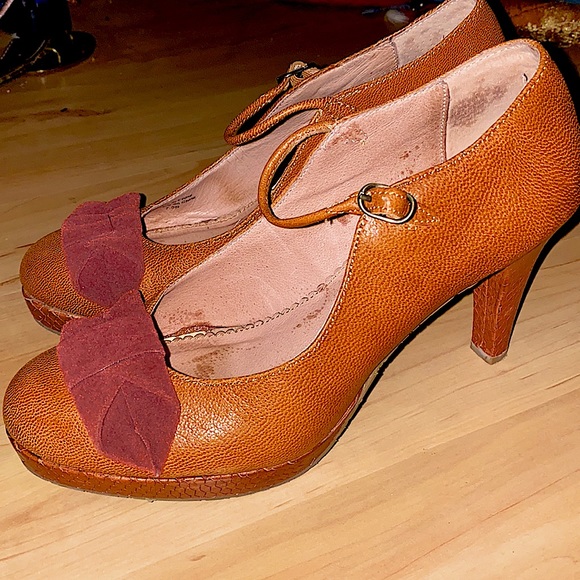 Miss Albright | Shoes | Miss Albright Anthropologie Vintage Style Heels ...